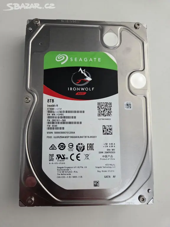 Pevné disky HDD Seagate, WD 4-8TB, záruka 3. měs - Praha 10 - Bazar ...