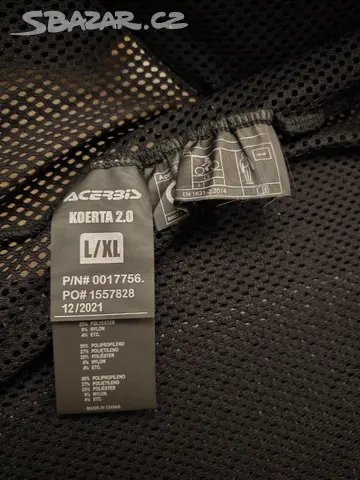Acerbis Koerta 2.0 L/XL - Praha 11 - Bazar - Sbazar.cz