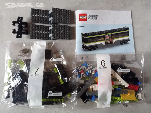 Lego 60337 vlaky, osobní vagón - Havlíčkův Brod - Bazar - Sbazar.cz