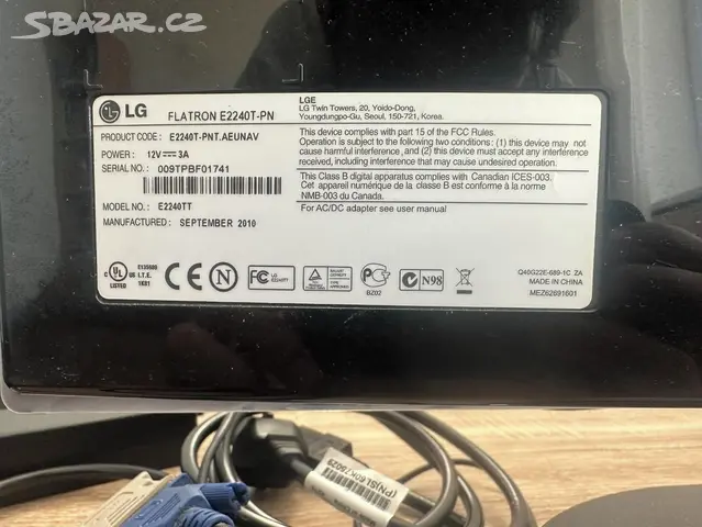 LG Monitor - Most - Bazar - Sbazar.cz
