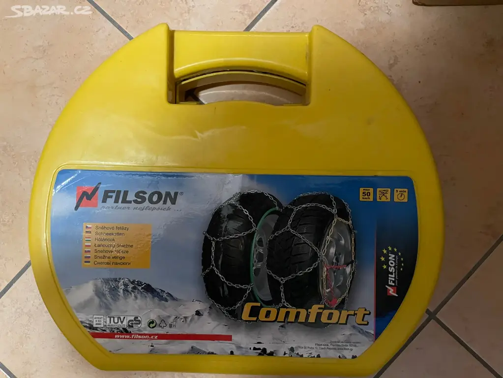 Sněhové řětězy na 14 +15 '' kola - Nový Jičín - Bazar - Sbazar.cz