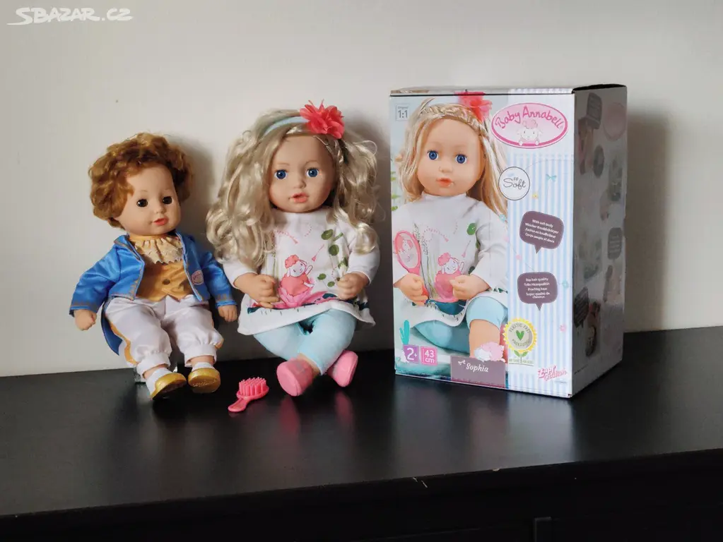 Baby Annabelle Sophia 43cm + Prince 36cm - Pardubice, Bílé Předměstí ...