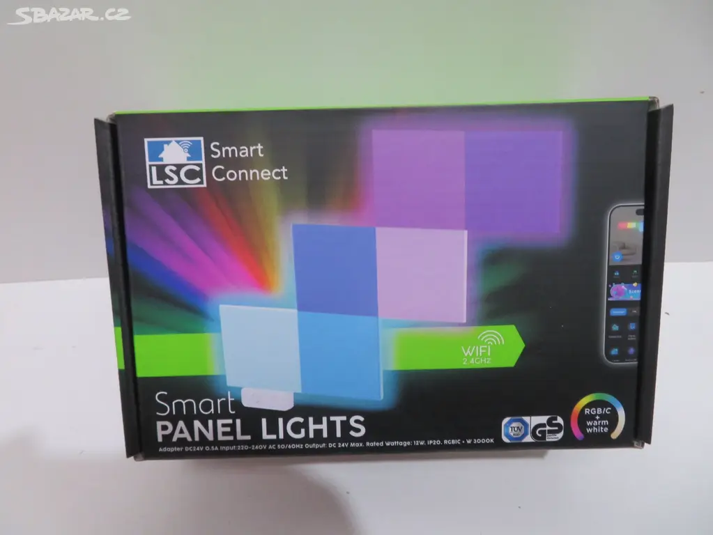 Nové chytré LED panely LSC Smart Connect (6 Ks) - Praha, Holešovice ...