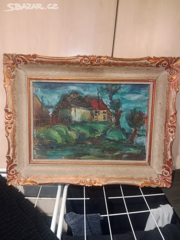 obraz Františka Cíny Jelínka. - Jilemnice - Bazar - Sbazar.cz