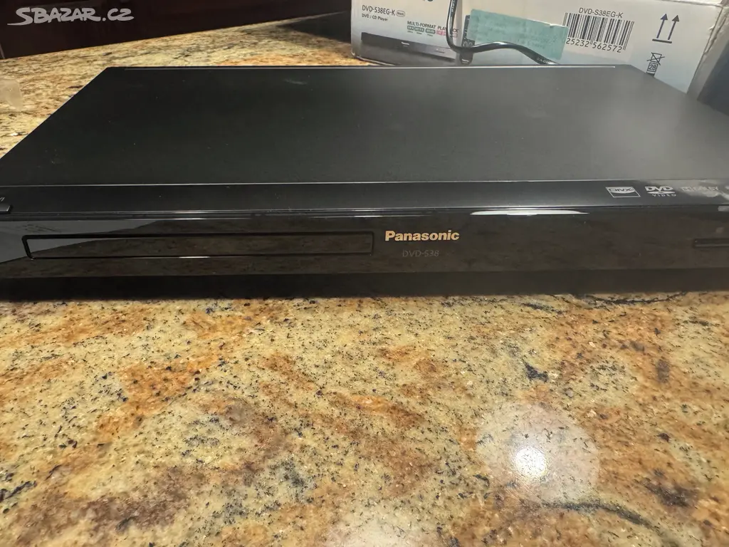 NOVÝ DVD přehrávač Panasonic DVD-S38 | originál - Plískov - Bazar ...