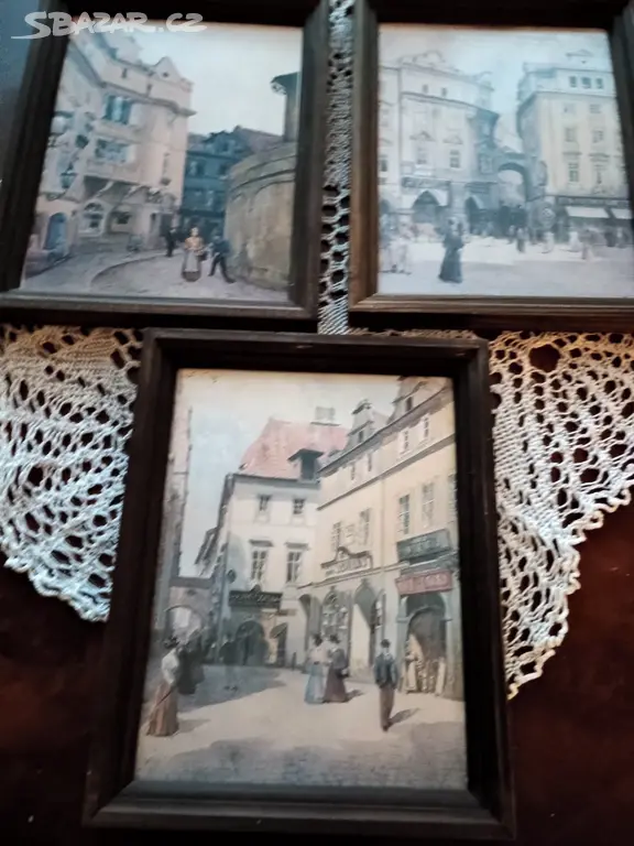 Tři dobové obrazky - Brno, Černovice - Bazar - Sbazar.cz