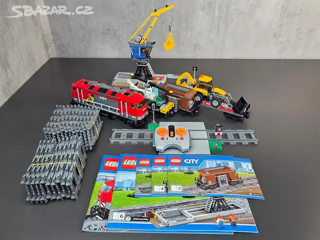 LEGO vlak 60098 Heavy-Haul Train - Benešov - Bazar - Sbazar.cz