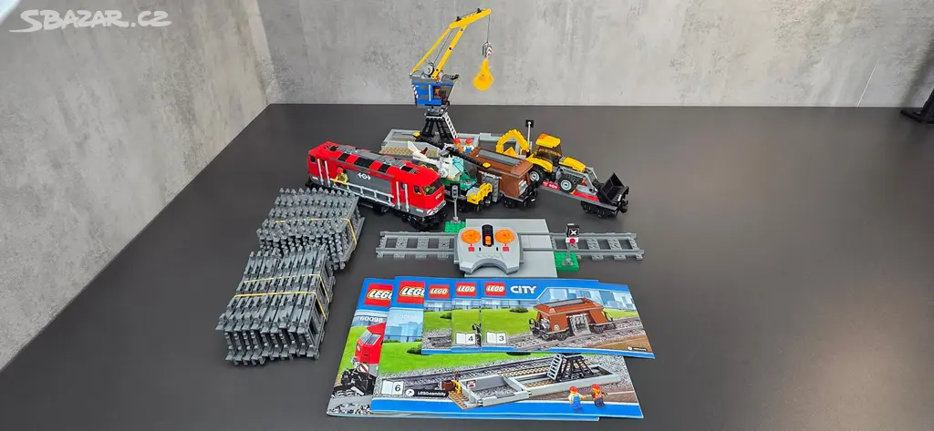 LEGO vlak 60098 Heavy-Haul Train - Benešov - Bazar - Sbazar.cz
