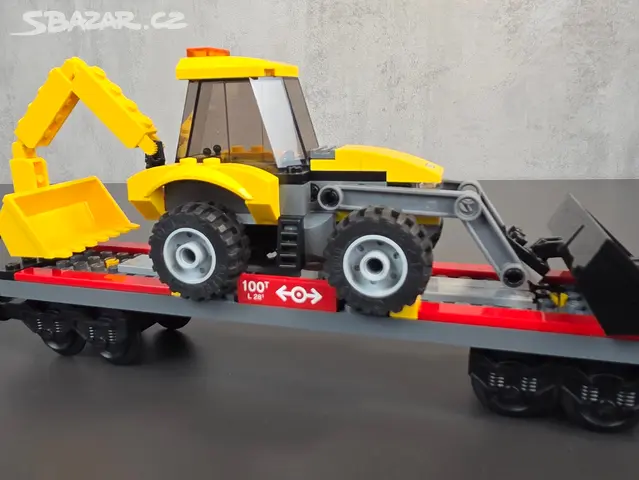 LEGO vlak 60098 Heavy-Haul Train - Benešov - Bazar - Sbazar.cz