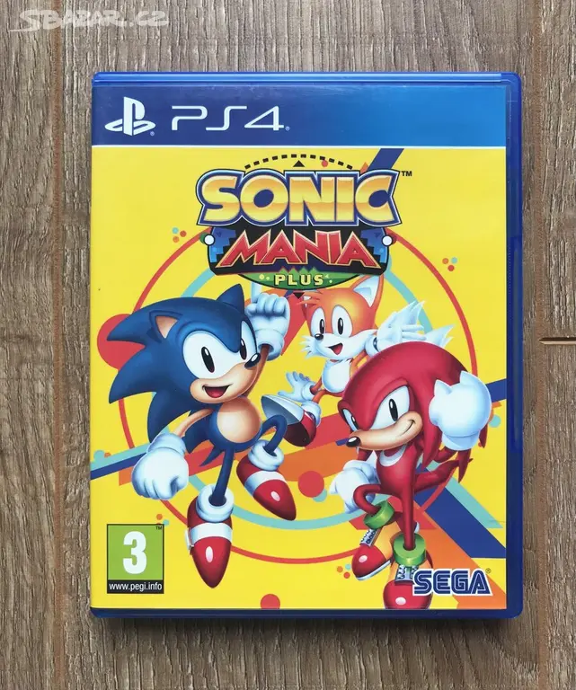 PlayStation 4, PS4 hra Sonic Mania Plus - České Budějovice - Bazar ...