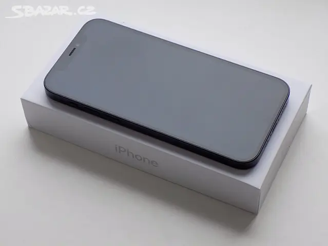 APPLE iPhone 12 64GB Black - ZÁRUKA - 100% BATERIE - Hlučín - Bazar ...