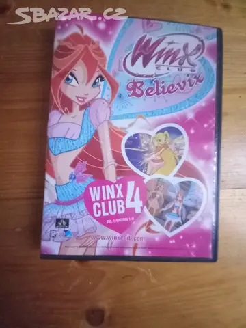 Winx club DVD 4.série 1.díl - Smilovice, Rejšice - Bazar - Sbazar.cz