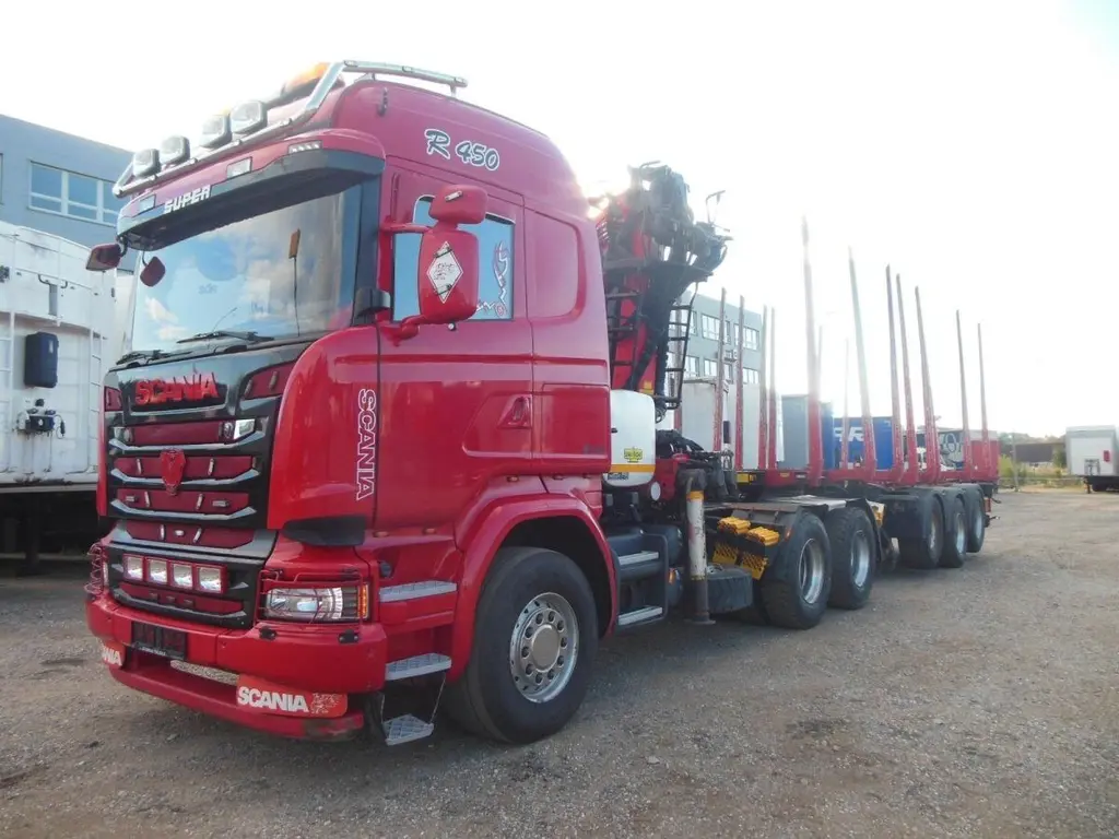 Scania R 450, Palfinger+Umikov Telesk - Velké Meziříčí - Bazar - Sbazar.cz