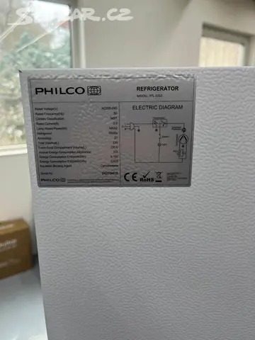 Lednice Philco PTL 2352 - Brno - Bazar - Sbazar.cz