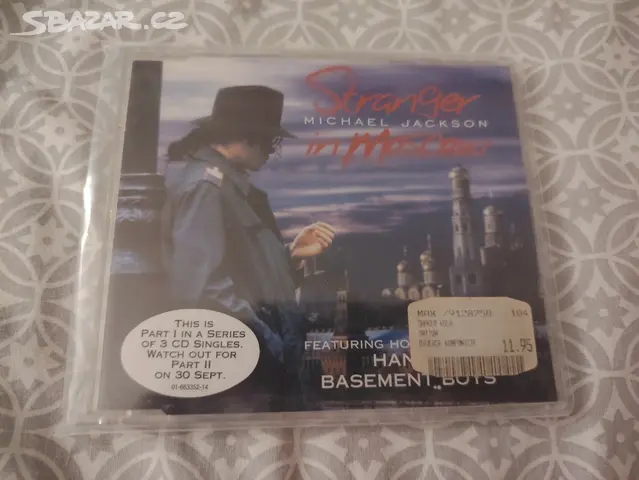 Michael Jackson Stranger in Moscow CD 1 - Praha - Bazar - Sbazar.cz