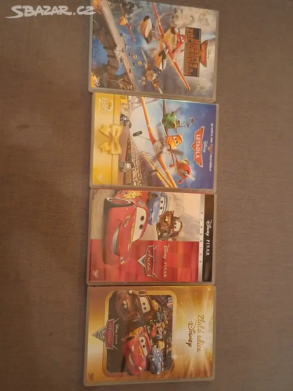 DVD Auta a Letadla - Praha 1 - Bazar - Sbazar.cz
