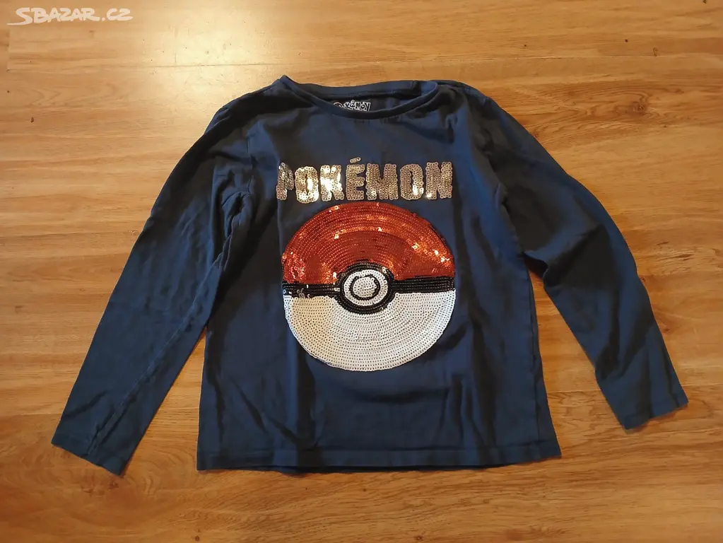 Tričko Pokémon, vel. 134 - Černovice - Bazar - Sbazar.cz