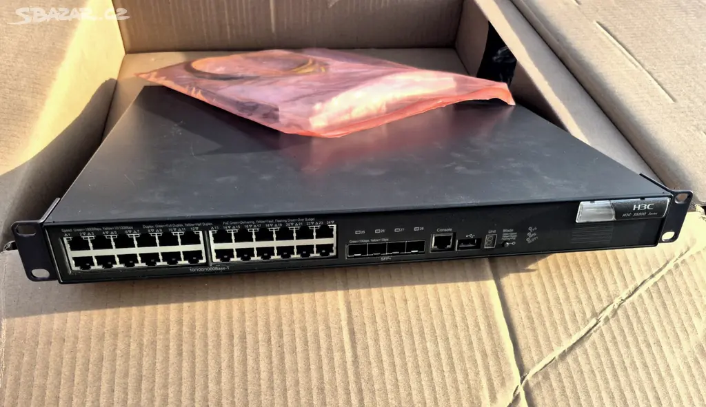 Data switch H3C S 5800 - Kunovice - Bazar - Sbazar.cz