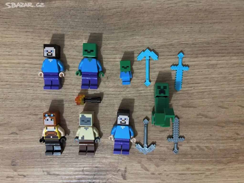 Lego minecraft minifigurky - Jablonné v Podještědí - Bazar - Sbazar.cz