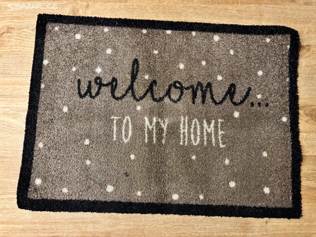 Rohožka "Welcome... to my home" - Ostrava - Bazar - Sbazar.cz