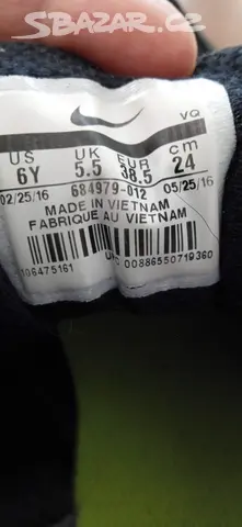Botasky zn. Nike - Nový Bydžov - Bazar - Sbazar.cz
