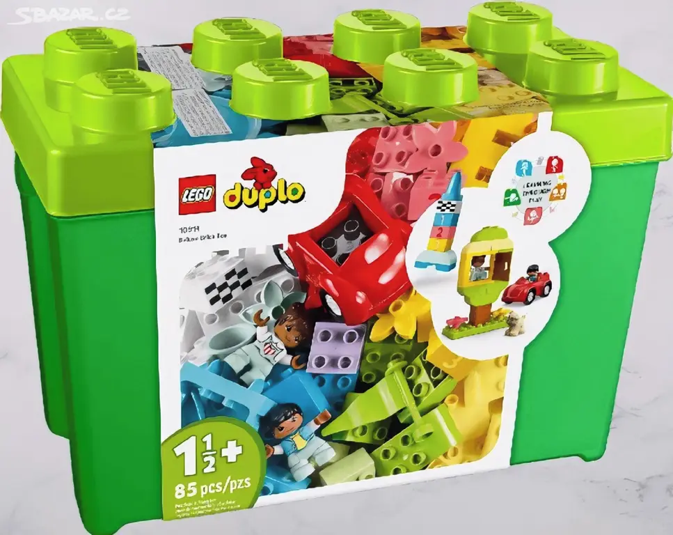 LEGO DUPLO - Velký box s kostkami - 85 kusů - Holice - Bazar - Sbazar.cz