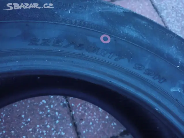 4 letní pneu 225/60 r17 99h - Hankook Prime 2 - Praha - Bazar - Sbazar.cz