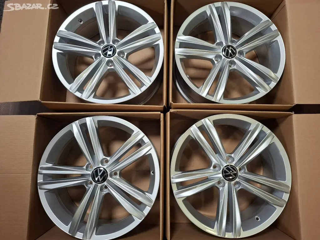 Nové origi. alu disky VW Tiguan 7Jx18 ET43 vč. DPH - Liberec - Bazar ...
