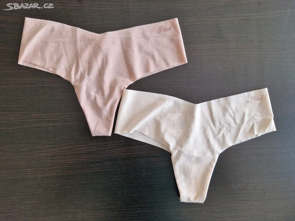 Nové kalhotky Pink by Victoria's Secret - 2ks - Praha - Bazar - Sbazar.cz