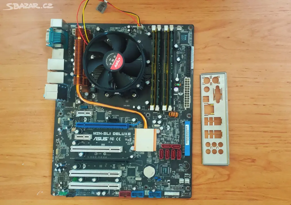 ASUS M2N-SLI + Phenom X4 + 8GB RAM - Prostějov - Bazar - Sbazar.cz