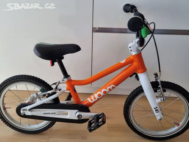 Dětské kolo WOOM 2 - 14" flame orange - Praha, Letňany - Bazar - Sbazar.cz