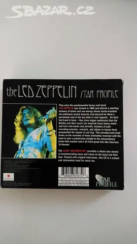 CD Led Zeppelin - Star Profile + fotokniha - Praha - Bazar - Sbazar.cz