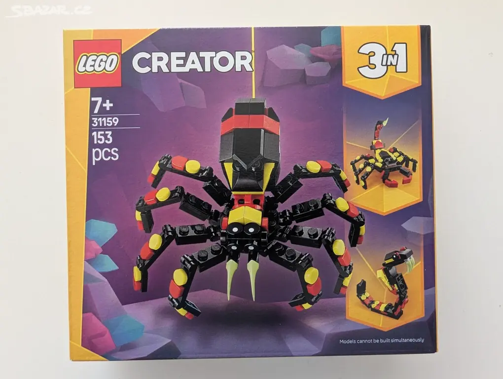 Lego creator 3v1 pavouk - Praha, Košíře - Bazar - Sbazar.cz
