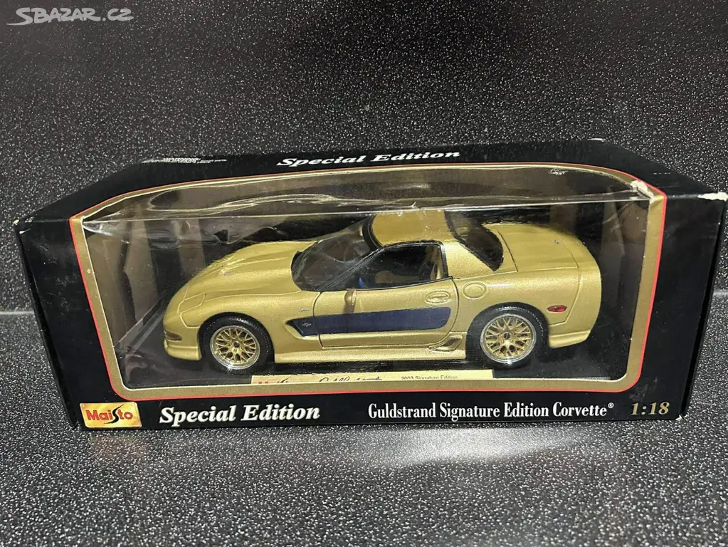 Chevrolet Corvette Guldstrand Signature 1:18 - Kutná Hora, Žižkov ...