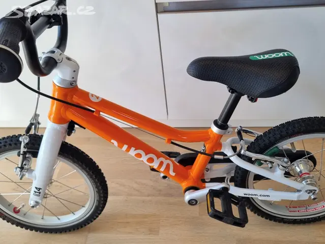 Dětské kolo WOOM 2 - 14" flame orange - Praha, Letňany - Bazar - Sbazar.cz