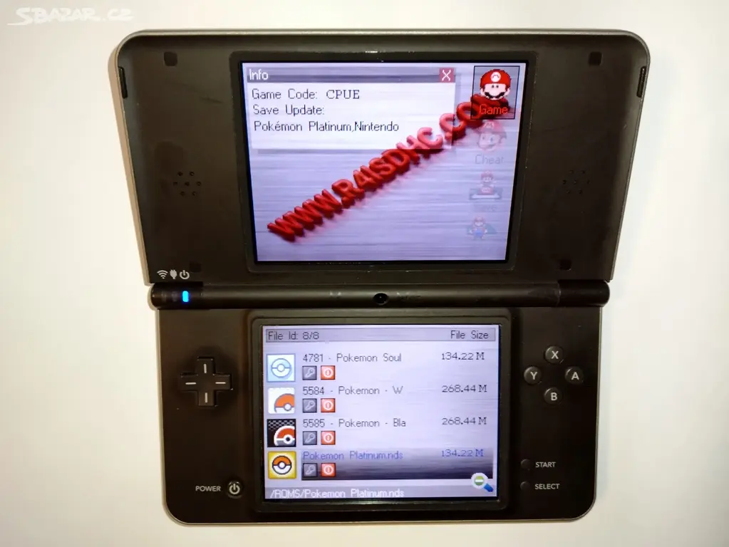 Nintendo DSi XL + DS FLASH card - Přerov - Bazar - Sbazar.cz