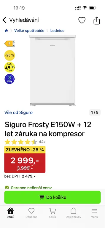 Úplně nová malá lednice - Praha 9 - Bazar - Sbazar.cz