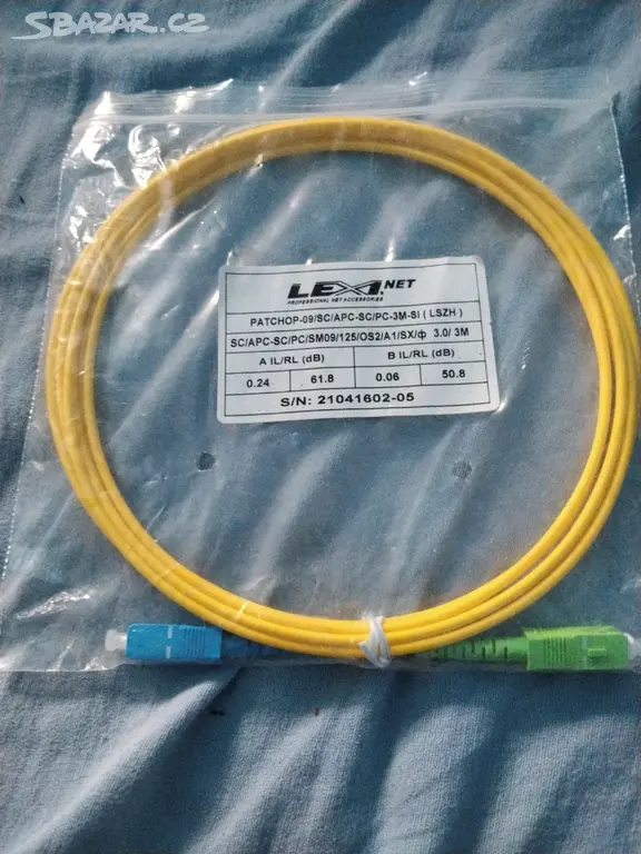 Prodám kabel poda optika na modem. - Ostrava, Poruba - Bazar - Sbazar.cz