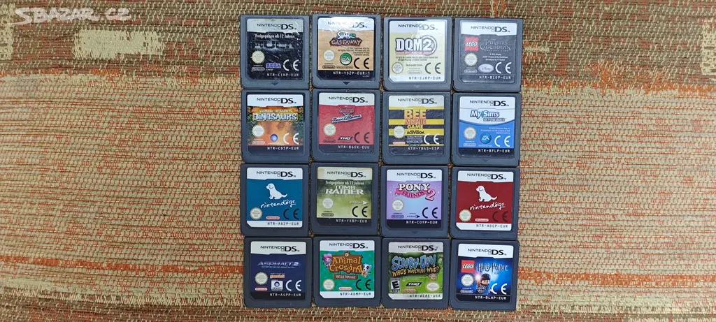 Nintendo DS + Game Boy Advance hry - Kutná Hora, Šipší - Bazar - Sbazar.cz
