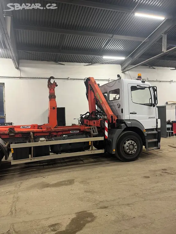 Mercedes-benz Atego 2633 kontejner+ruka Palfinger - Rokycany - Bazar ...
