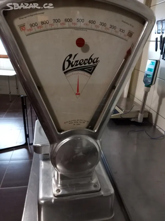 Váha Bizerba mechanická bez závaží do 10kg - Stříbro - Bazar - Sbazar.cz