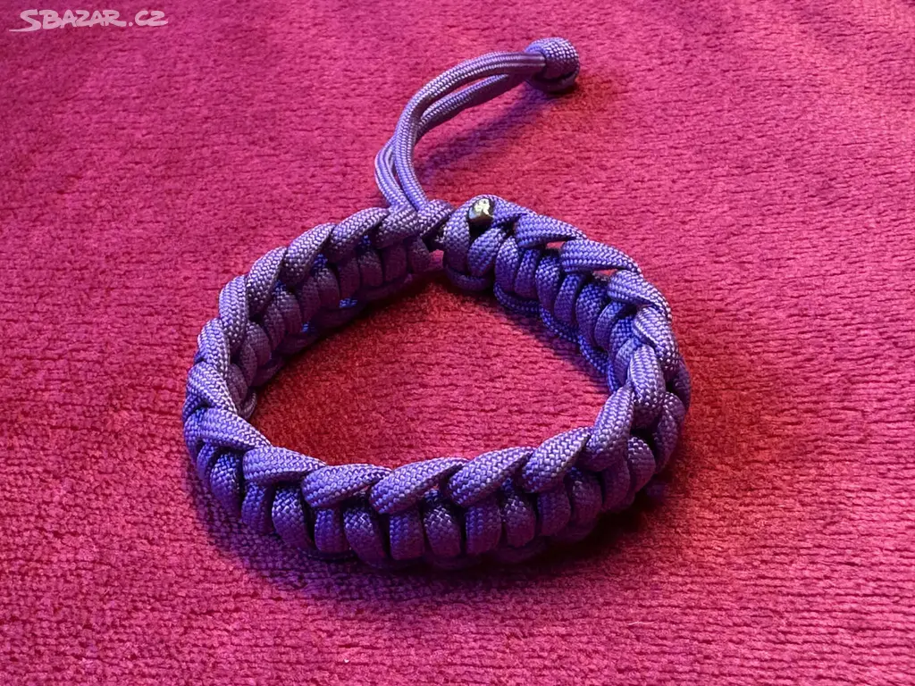 Paracordový náramek - Hitch knot 015 - Chodov - Bazar - Sbazar.cz