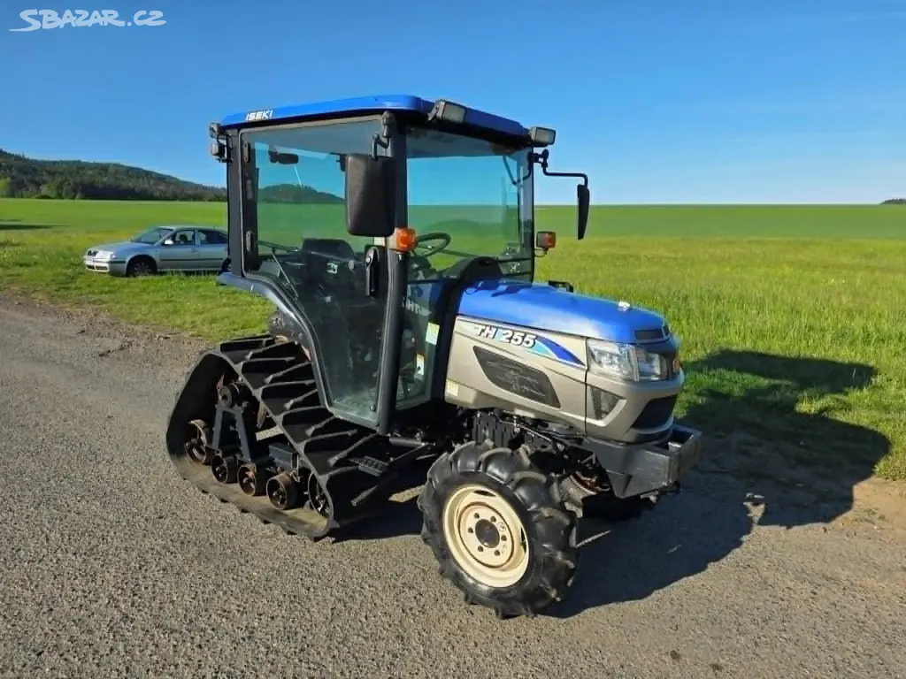 JAPONSKÝ POLOPÁSOVÝ MALOTRAKTOR ISEKI TH255 4X4 - Hradiště - Bazar ...