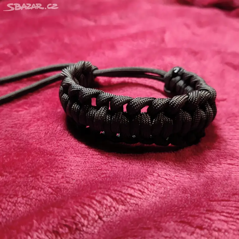 Paracordový náramek - Hitch knot 004 - Chodov - Bazar - Sbazar.cz