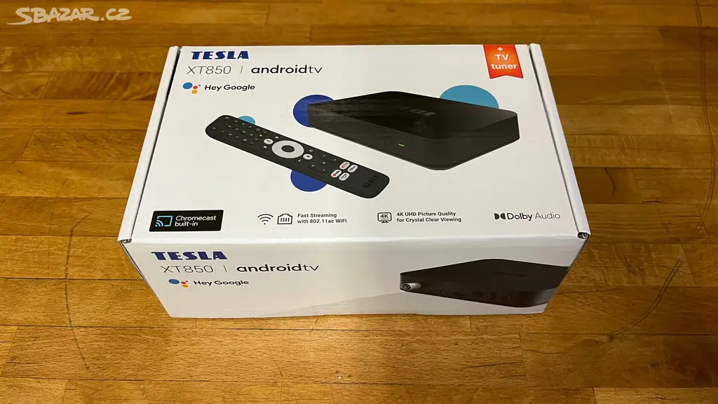 TESLA XT850 Android TV a DVB-T2 set-top box - Bílina - Bazar - Sbazar.cz