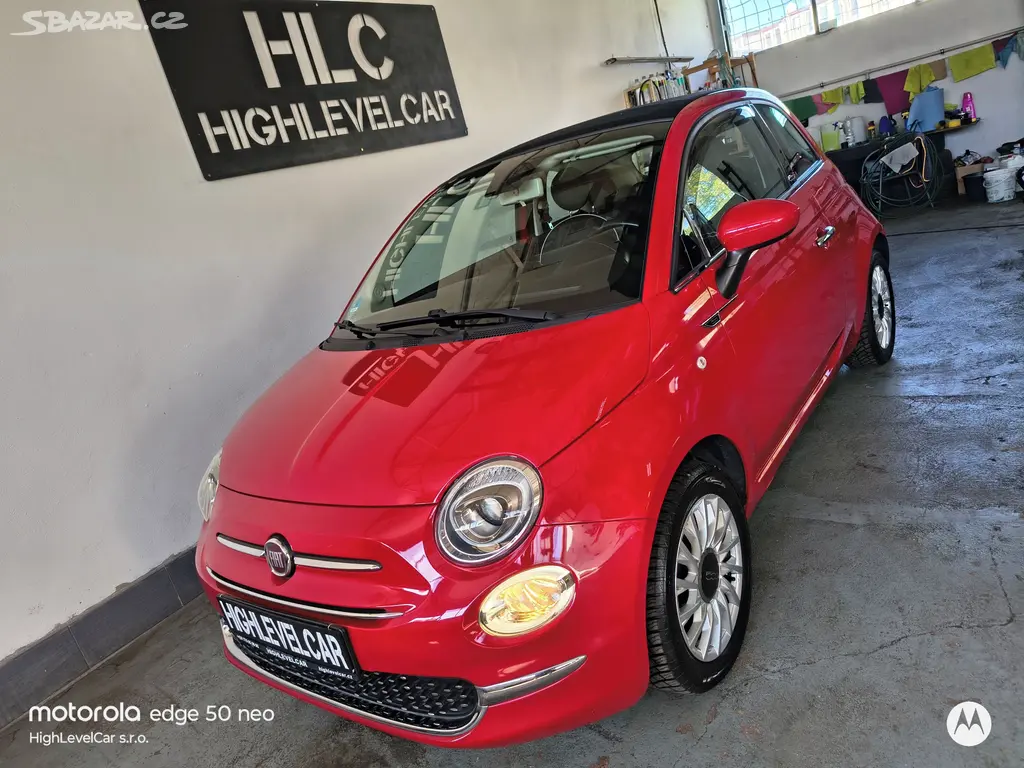 Fiat 500 C 1.2i 51kW 78tkm/GARANCE/2.majitel/fešák - Most - Bazar ...