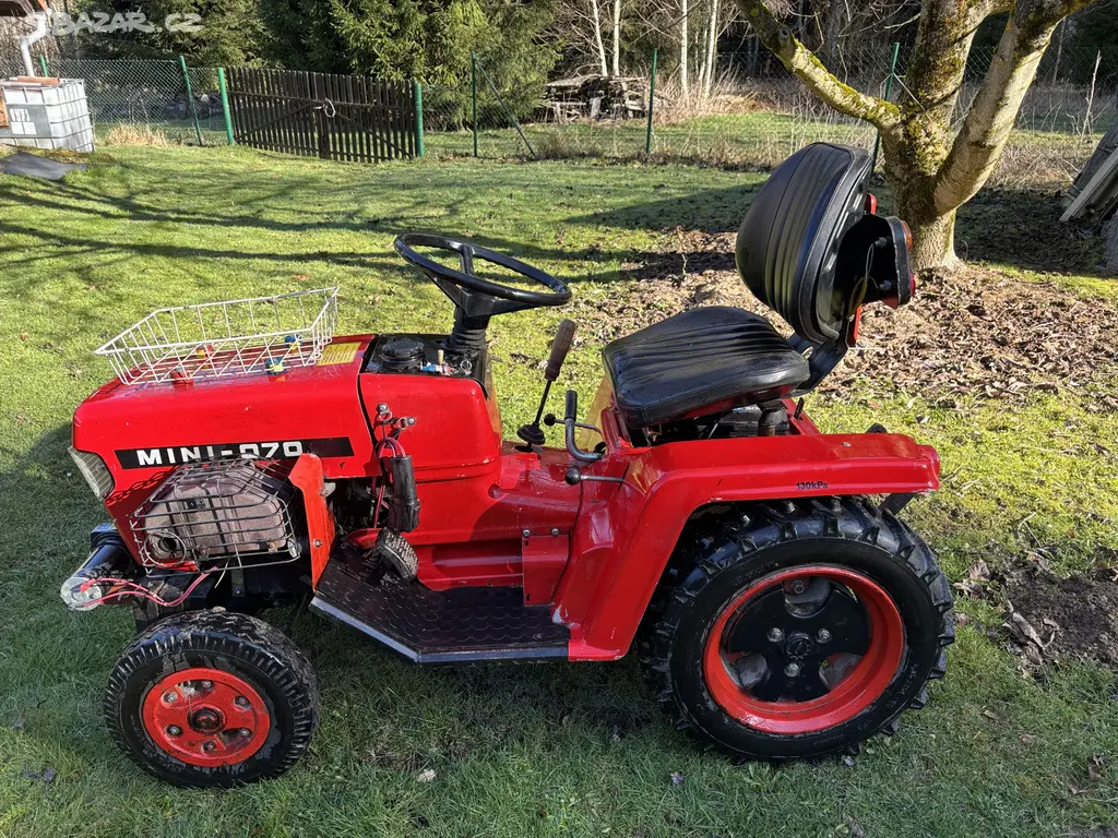 Malotraktor+přívěs, 2bubn. sekačka+rotavátor - Třeboň - Bazar - Sbazar.cz