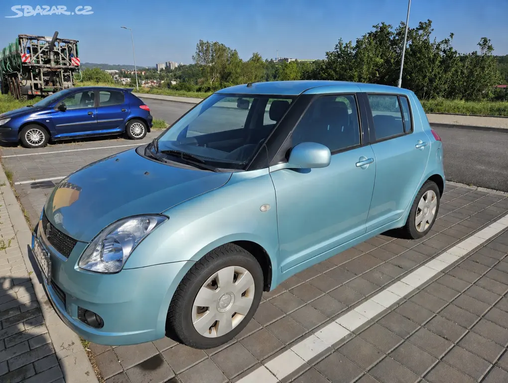 Suzuki Swift 1.3i 67 kW, 2009, benzín, klimatizaci - Velké Meziříčí ...