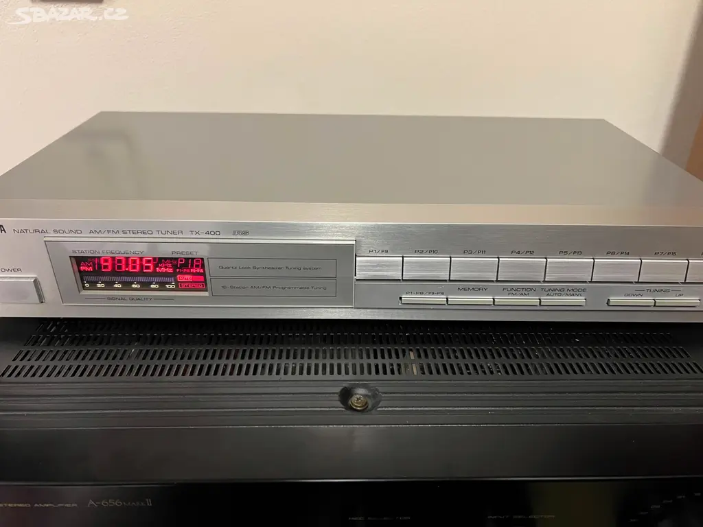 YAMAHA TUNER TX-400 - Praha 6 - Bazar - Sbazar.cz