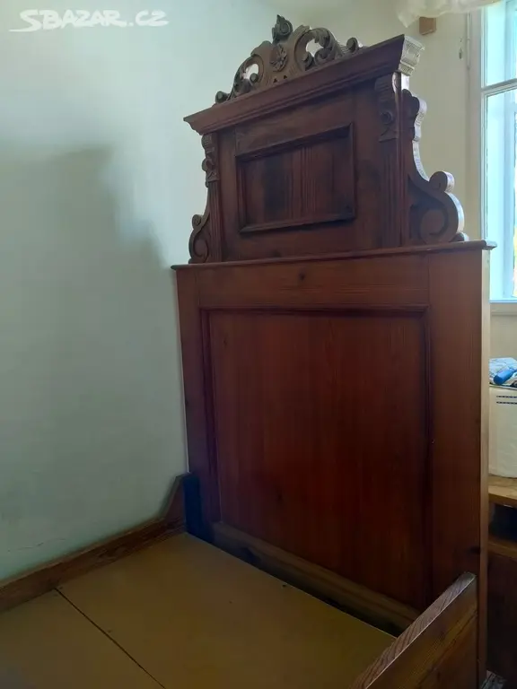 Starožitná postel - Vítkov - Bazar - Sbazar.cz